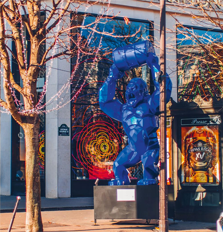 EXPOSITION MONUMENTALE – AVENUE GEORGE V - Galeries Orlinski