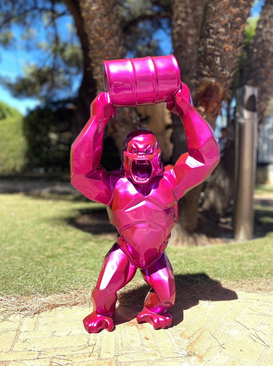 WILD KONG OIL « BARBIE » - Galeries Orlinski