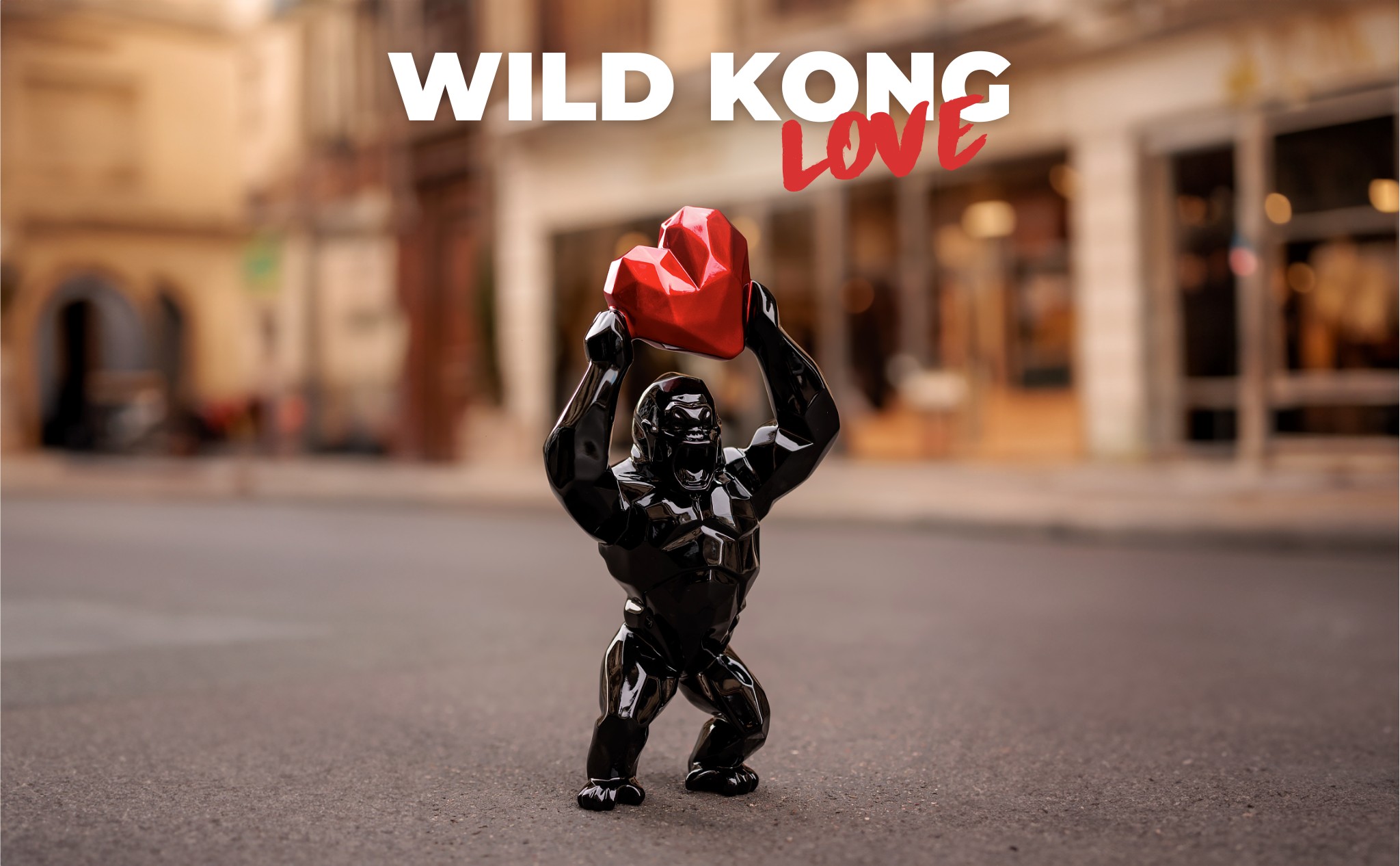 WILD KONG “LOVE” - Galeries Orlinski